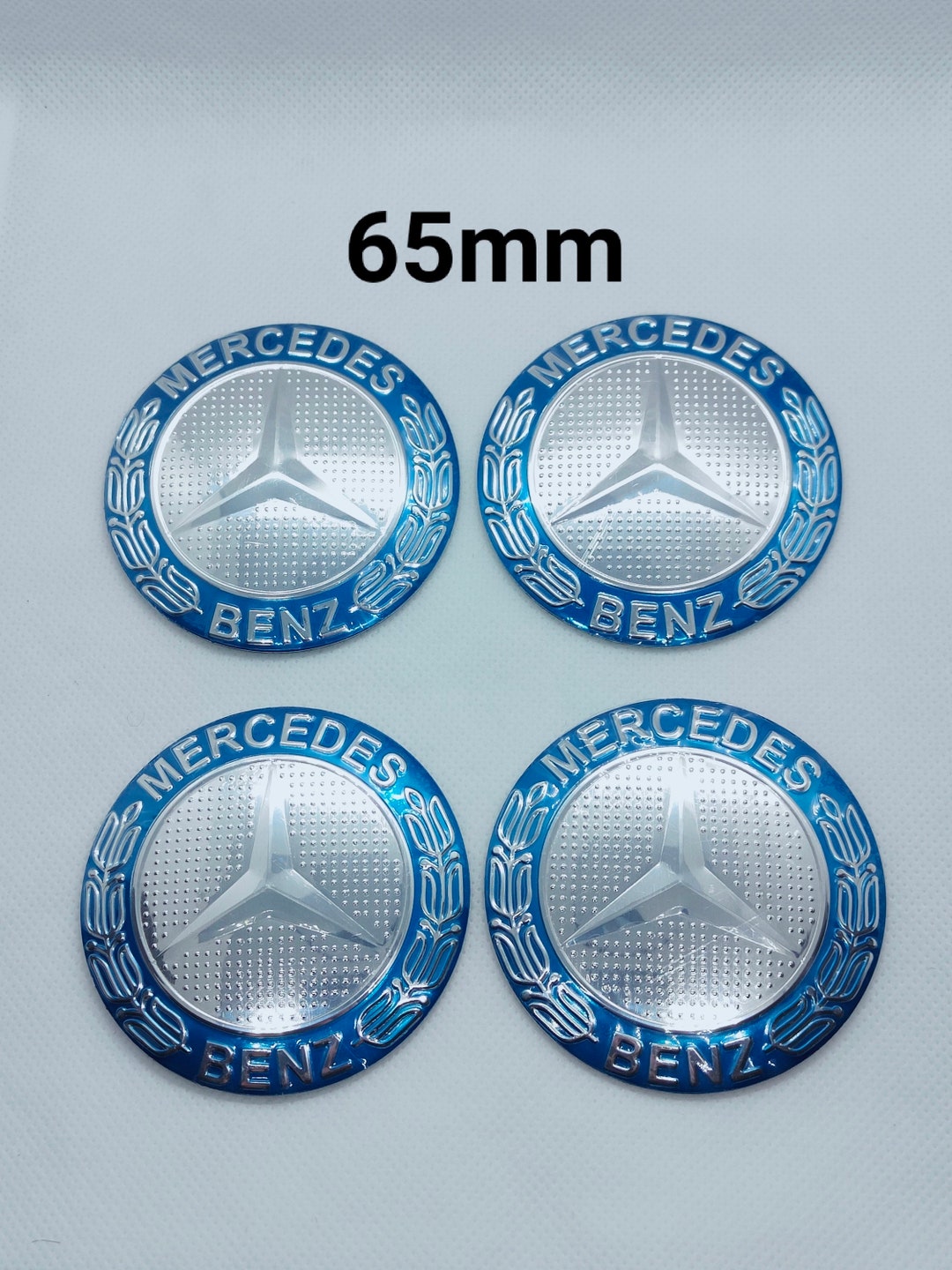 4 Blue Sticker Wheel Center Hub Wheel Cap 65mm - Etsy