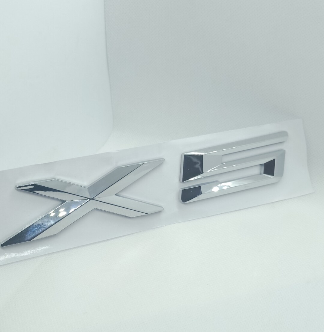 X5 Logo Emblem Logo X Sticker Chrome - Etsy