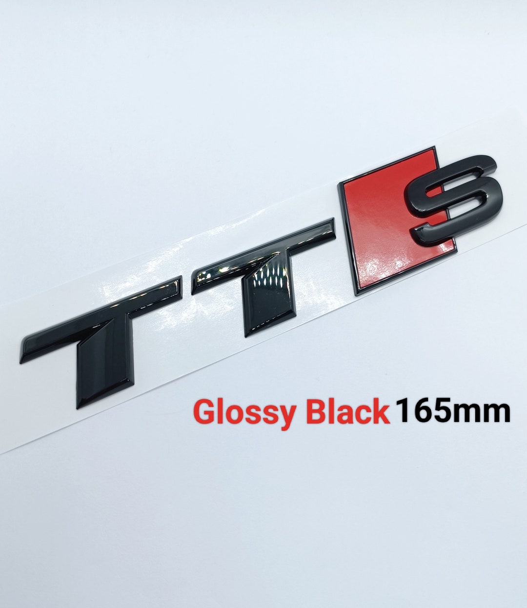 Tts Logo Sticker Emblem Rear Gloss Black. - Etsy