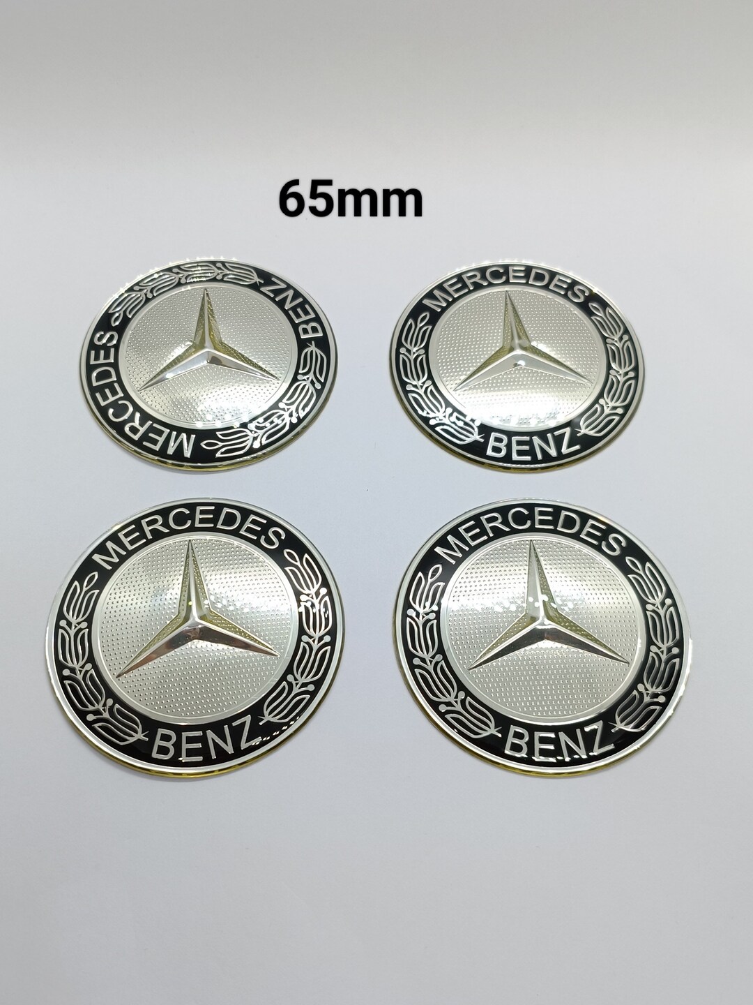 4 Black Wheel Center Hub Wheel Cap Stickers 65mm - Etsy