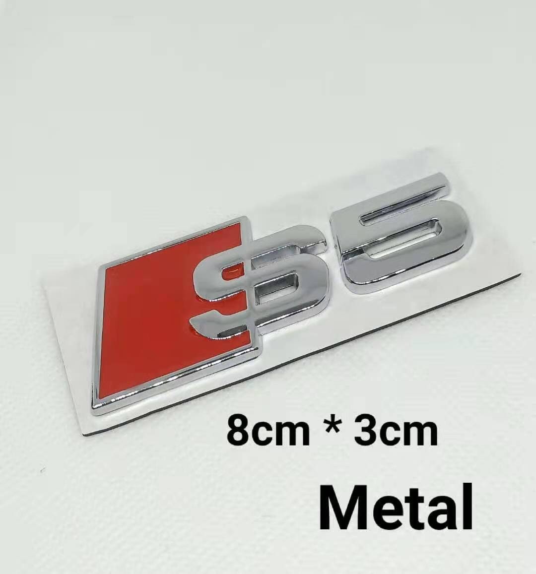 S5 Logo Sticker Emblem Rear Chrome Metal - Etsy