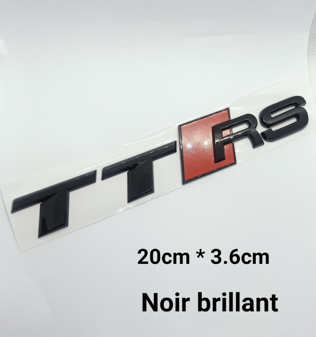 Ttrs Logo Sticker Emblem Back Black Glossy Black. - Etsy