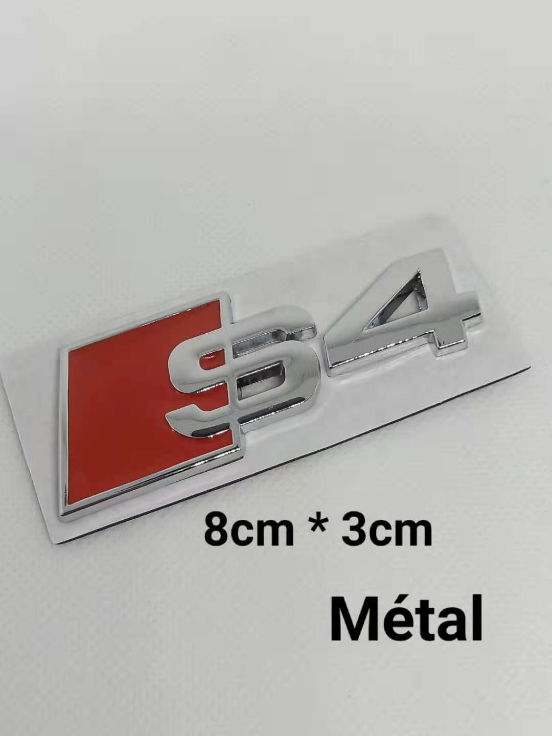 S4 Logo Sticker Emblem Rear Chrome Metal - Etsy