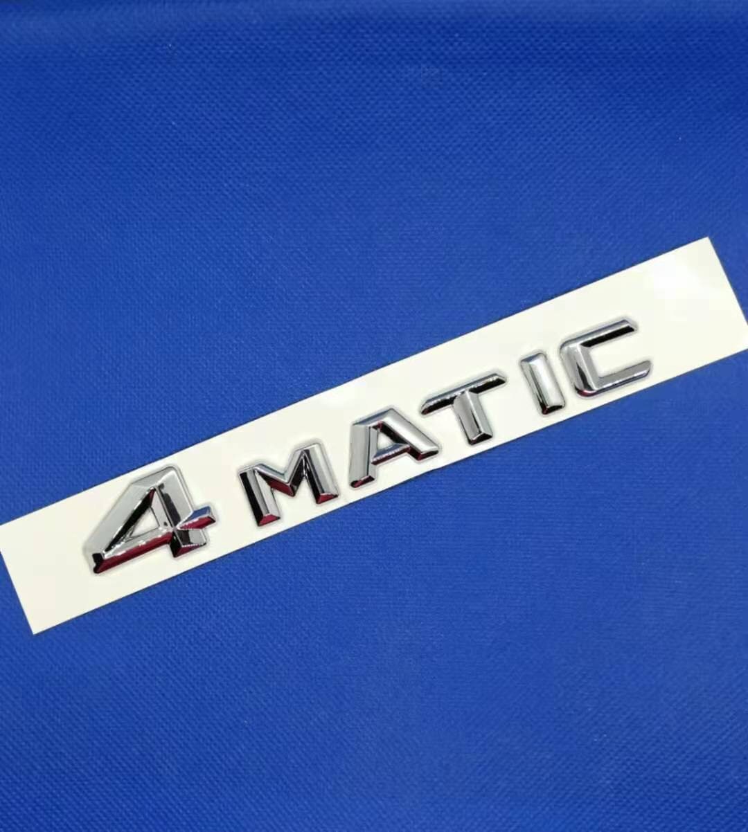 Mercedes 4 Matic Chrome Logo Badge Emblem 3d Class A B C E S. - Etsy
