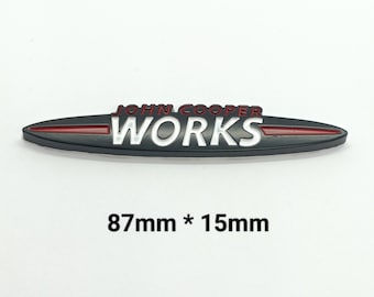 JCW John Cooper Works Badge - Etsy