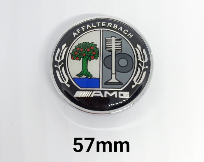 AMG Affalterbach Hood Logo 57mm Emblem - Etsy