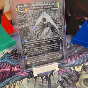 MTG Card Display Stand - Vertical Holder for Collectors - Etsy