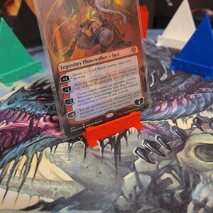 MTG Card Display Stand - Vertical Holder for Collectors - Etsy