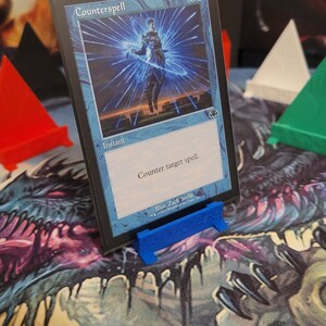 MTG Card Display Stand - Vertical Holder for Collectors - Etsy