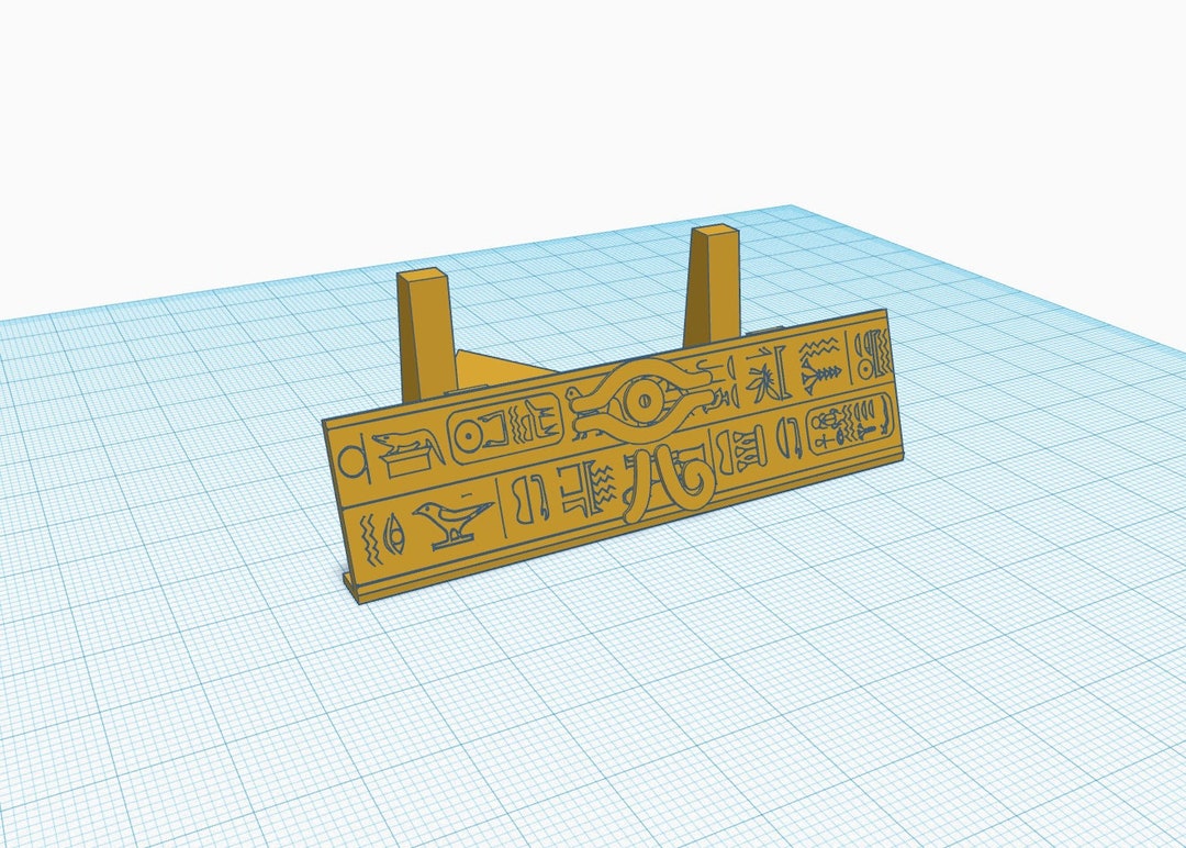 Yugioh Card Display Holder STL File Stand Card Storage Millennium ...