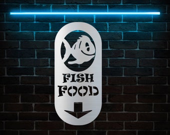 Fish Food Signs - Etsy