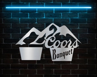 Coors Banquet Sign - Etsy
