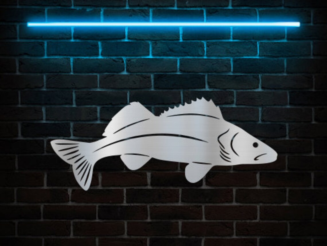 Walleye SVG/DXF File for Plasma - Etsy