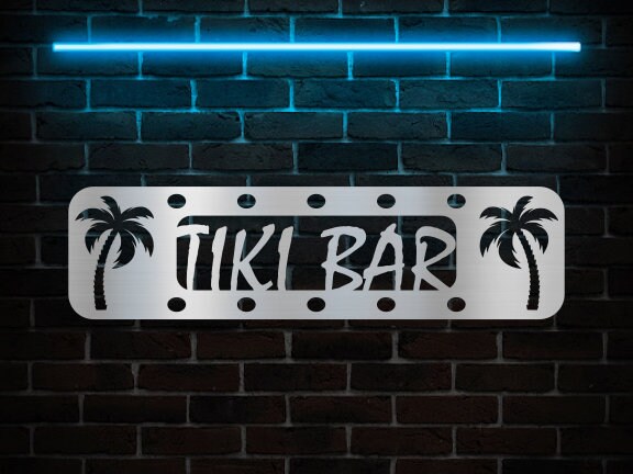 Tiki Bar Sign SVG/DXF Plasma - Etsy