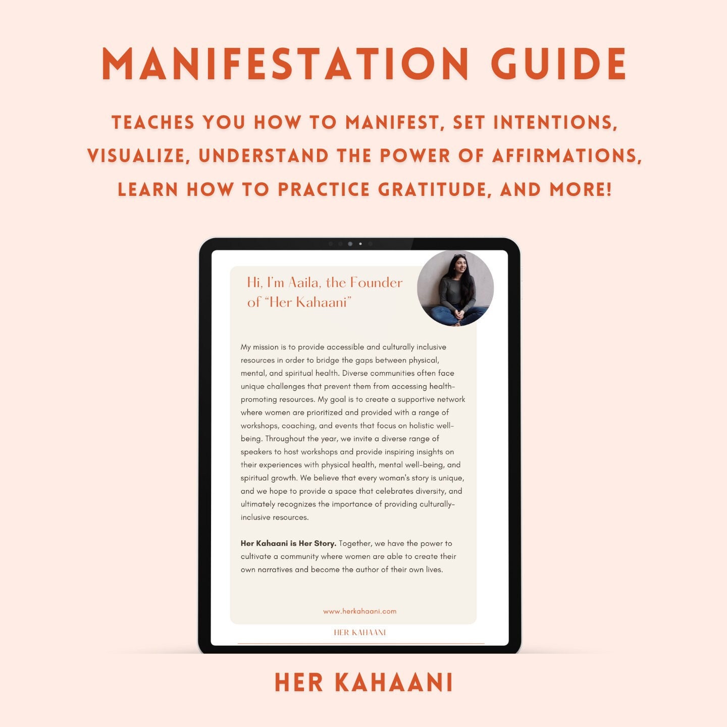 Digital Manifestation Journal, Manifestation Guide, Law of Attraction ...