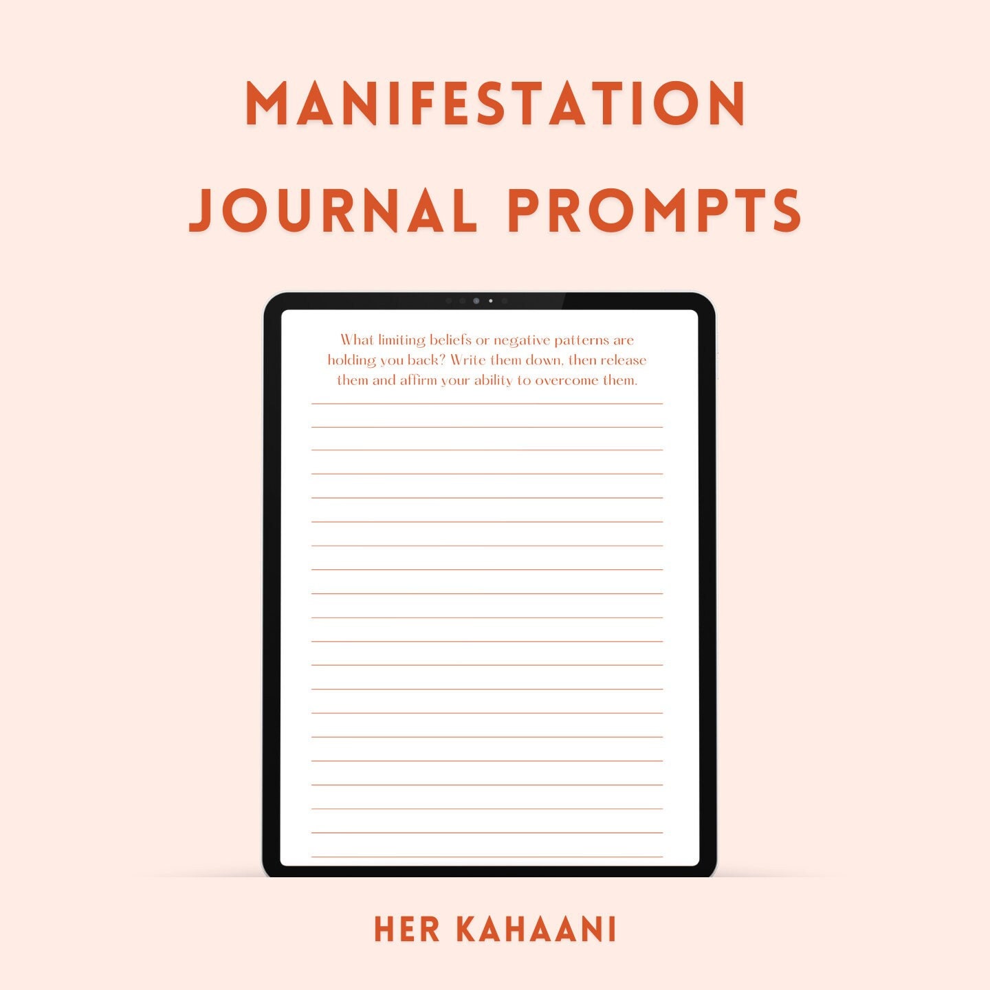 Digital Manifestation Journal, Manifestation Guide, Law of Attraction ...