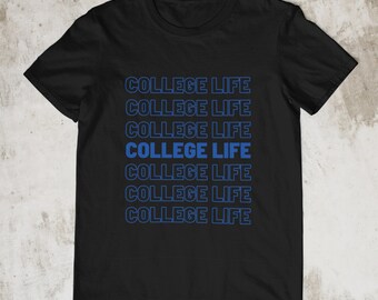 College Life Shirt - Etsy