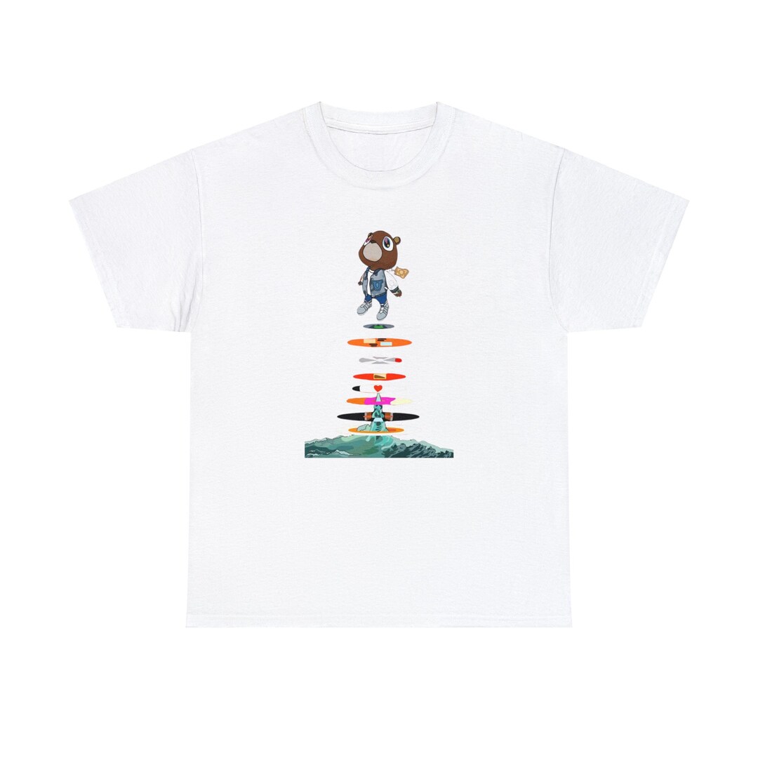 Kanye West Albums T-shirt Graduation Bear College Dropout - Etsy