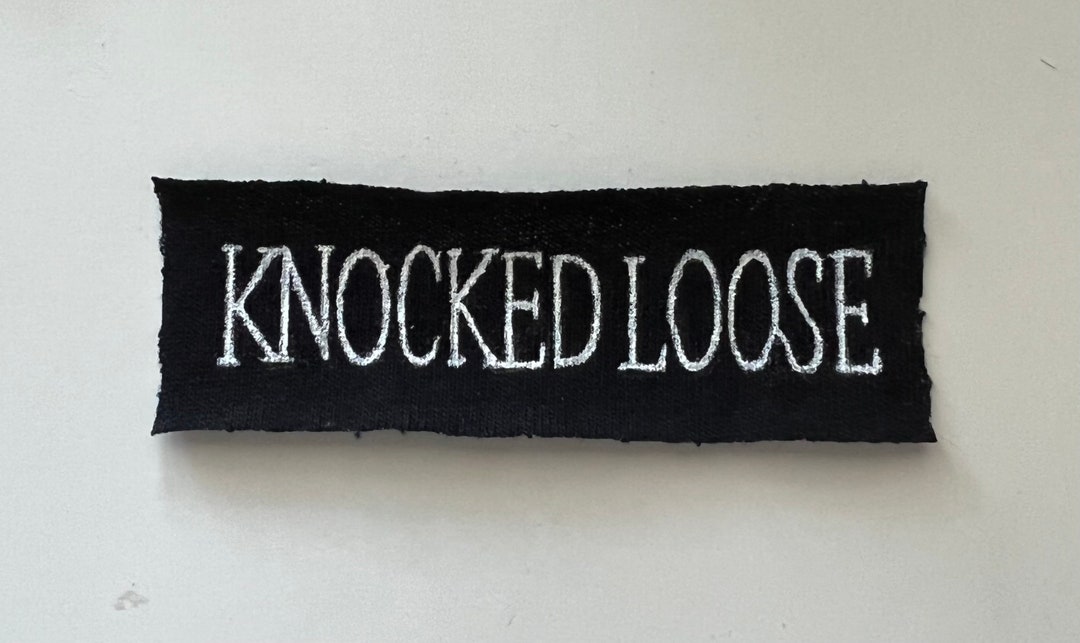 Knocked Loose Hand Painted Band Patch - Etsy