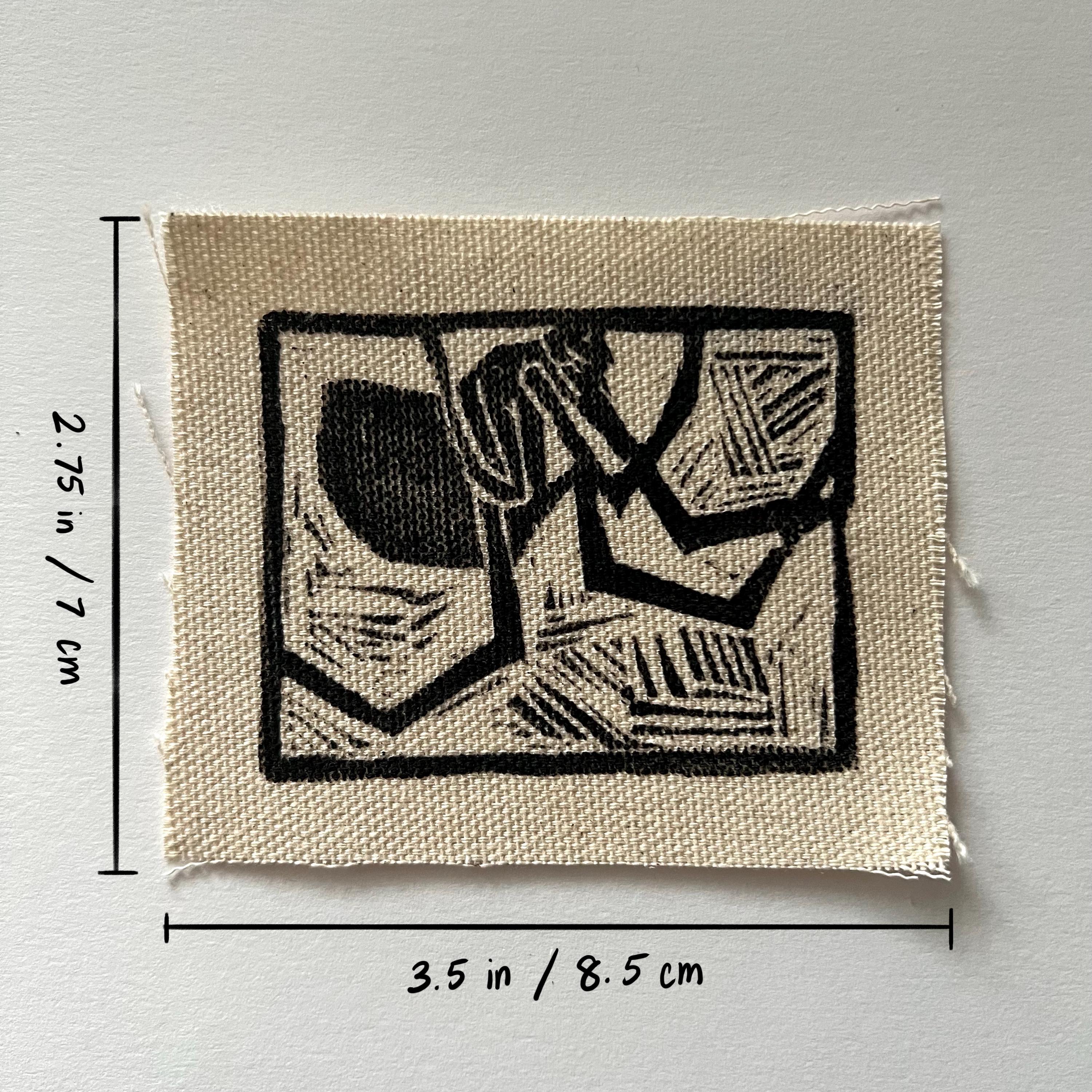 Spider Linocut Patch - Etsy