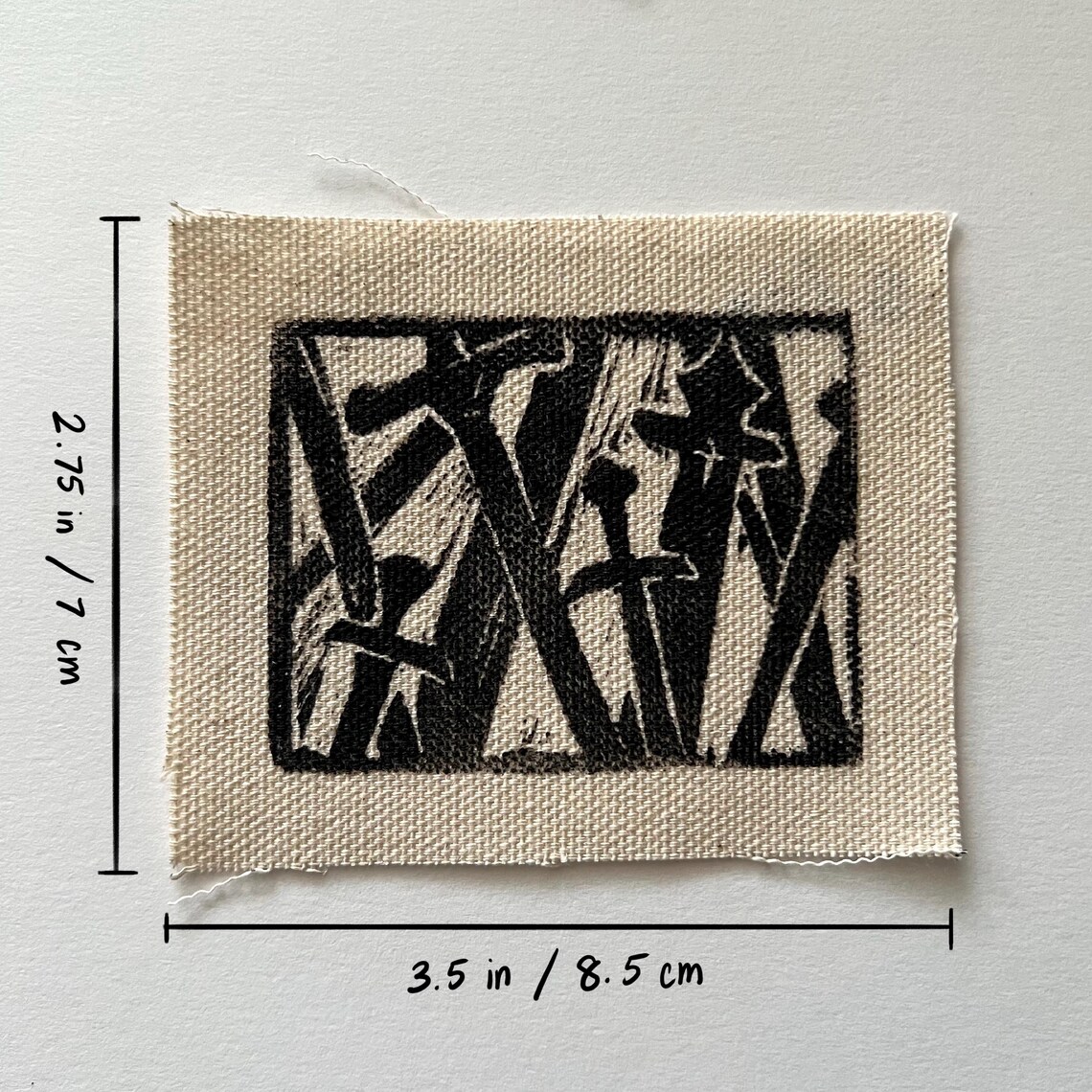 Swords • Linocut Patch - Etsy