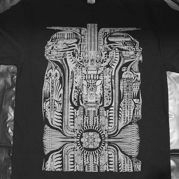 Hr Giger Shirt Alien - Etsy UK