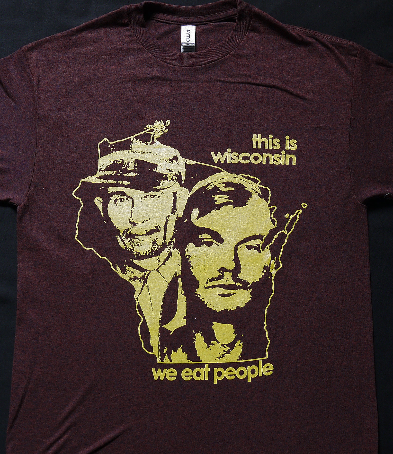 E. Gein & J. Dahmer - This is Wisconsin We Eat People T-shirt - Etsy