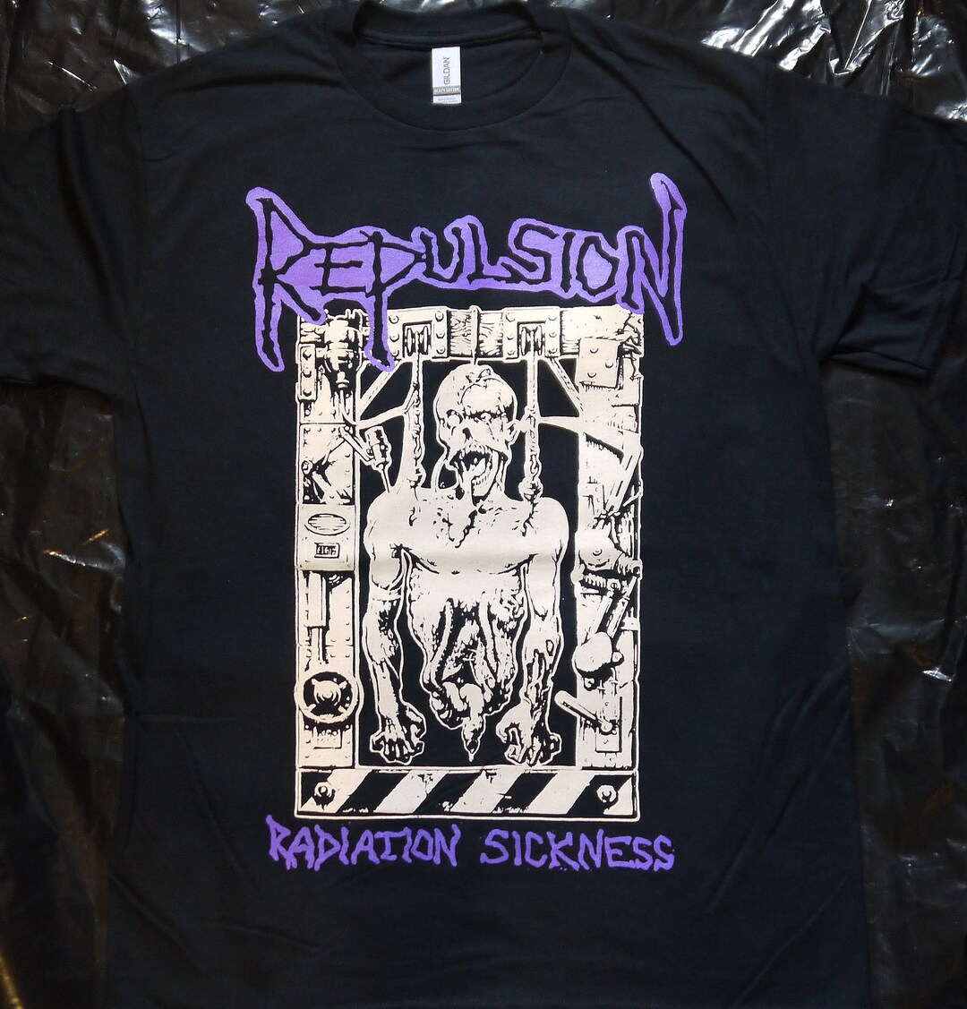 REPULSION - Radiation Sickness T-shirt - Etsy