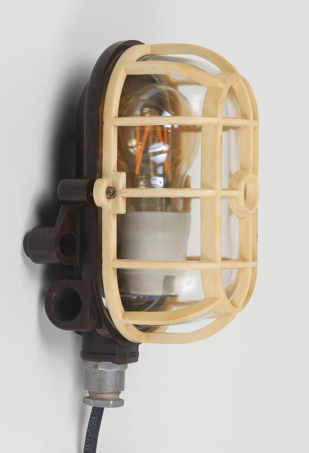 Vintage Nautical Wall Mounting Lamp in Bakelite New Old Stock - Etsy