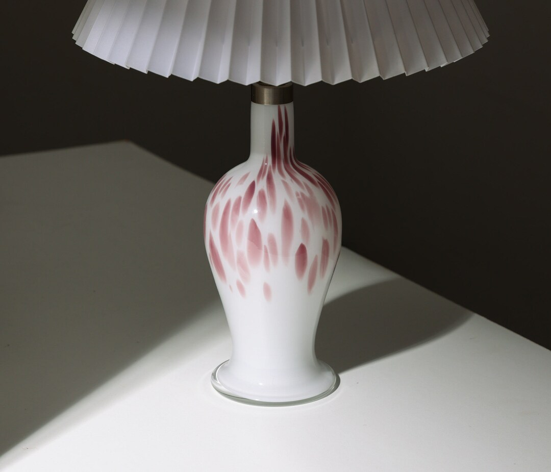 Torino Glass Table Lamp, Made by Holmegaard Designed by Michael Bang ...