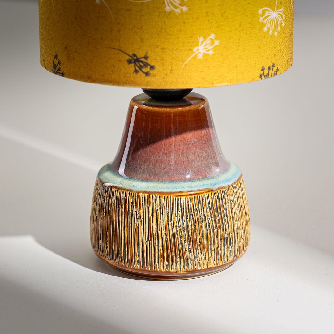 Vintage Danish Ceramic Miniature Table Lamp From Søholm Stentøj ...