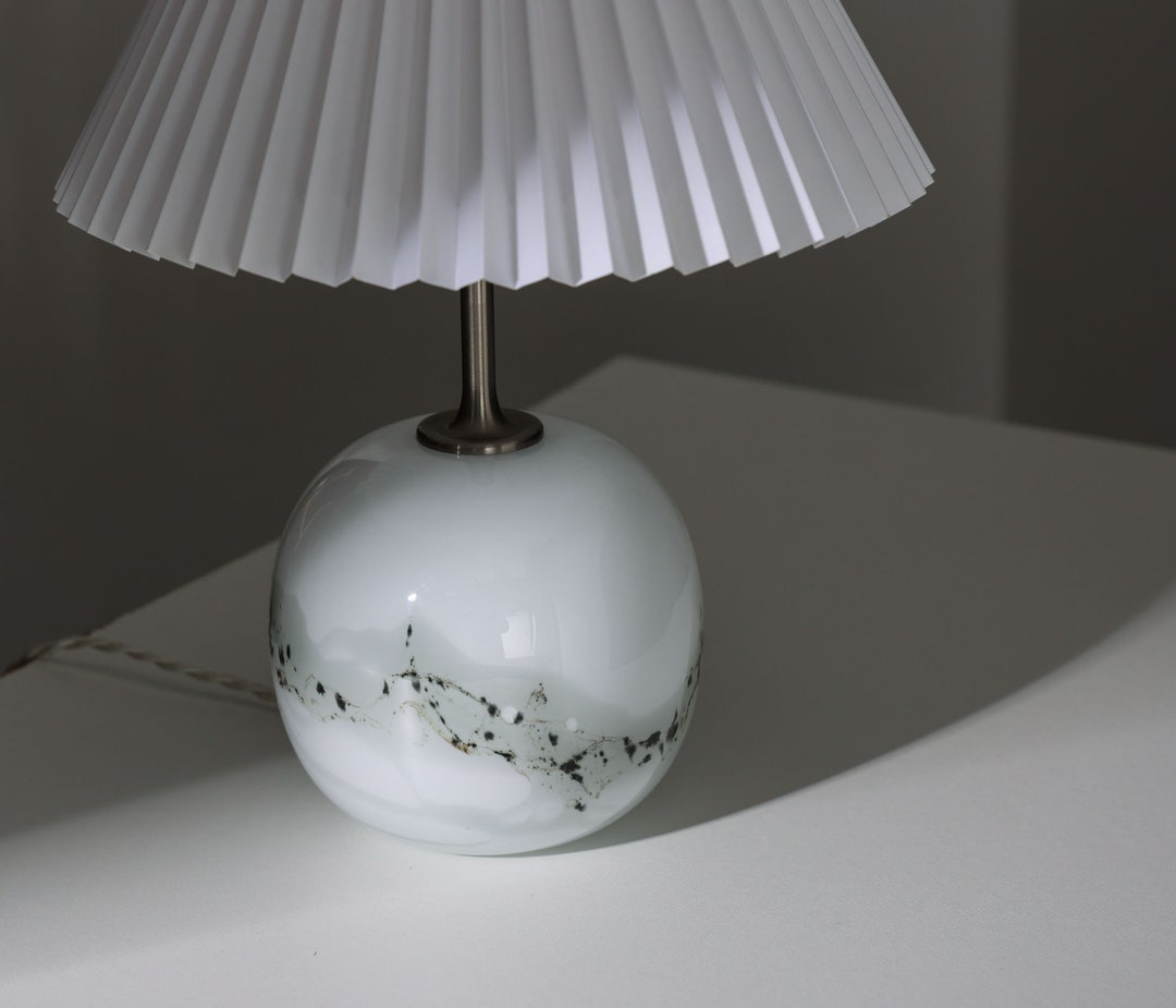 Sakura Glass Table Lamp, Made by Holmegaard Designed by Michael Bang ...
