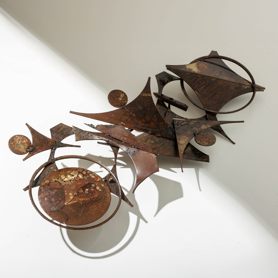 Large Brutalist Wall Relief by Henrik Horst , Mid Centry Danish Design ...
