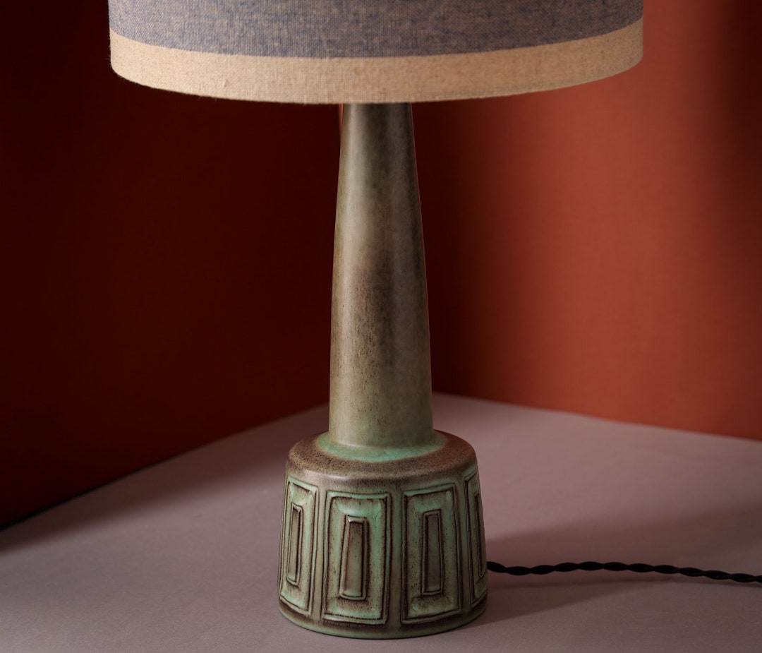 Helge Østergaard, Denmark. Ceramic Table Lamp, 1950's, Scandinavian Art ...