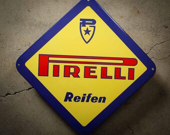 Pirelli Sign - Etsy