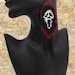 Handmade Beaded Scream Earrings: Spooky Halloween Jewelry - Etsy