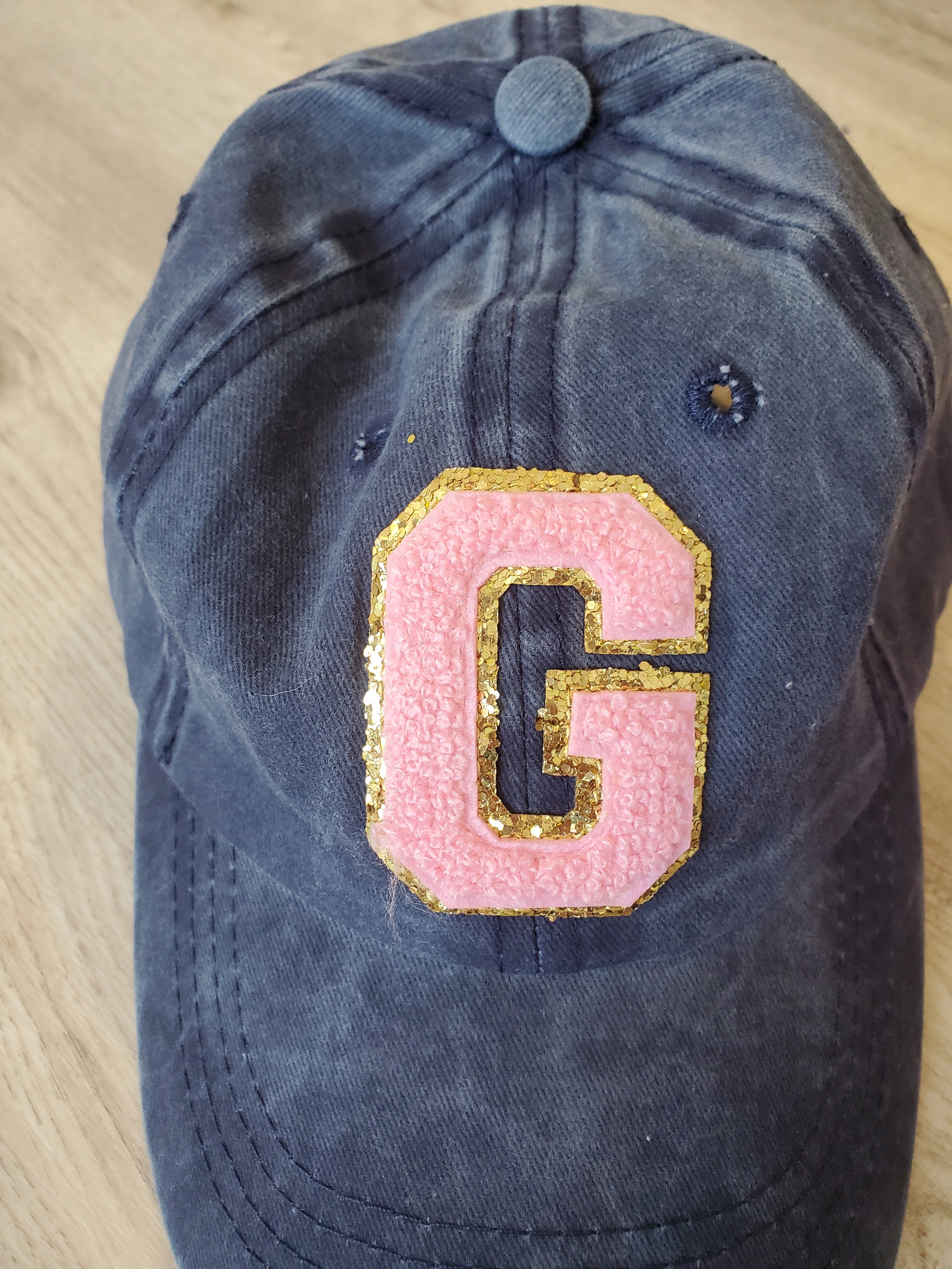 Youth Varsity Letter Patch Hat Personalized Kids Baseball - Etsy