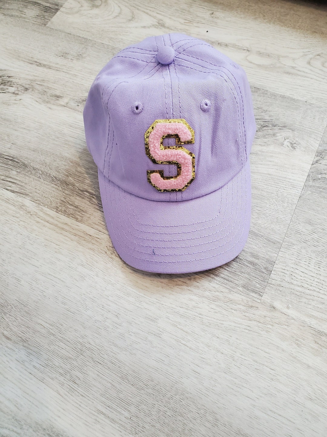 Kids Chenille Patch Hat Custom Name Baseball Cap for Toddlers and ...