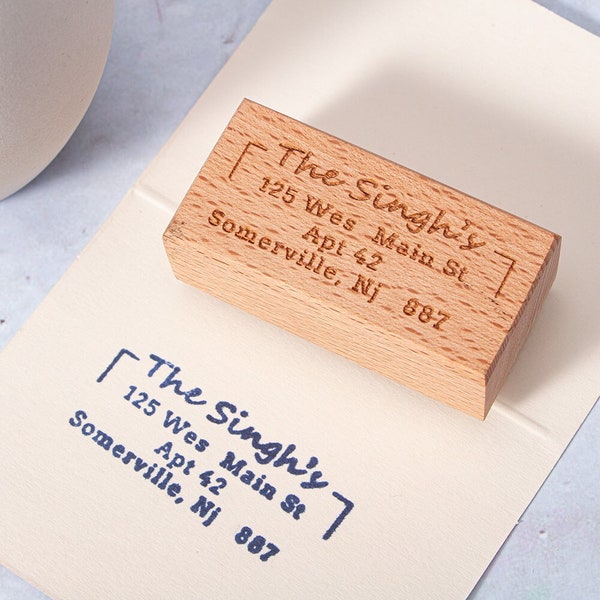 Custom Rubber Stamp - Etsy