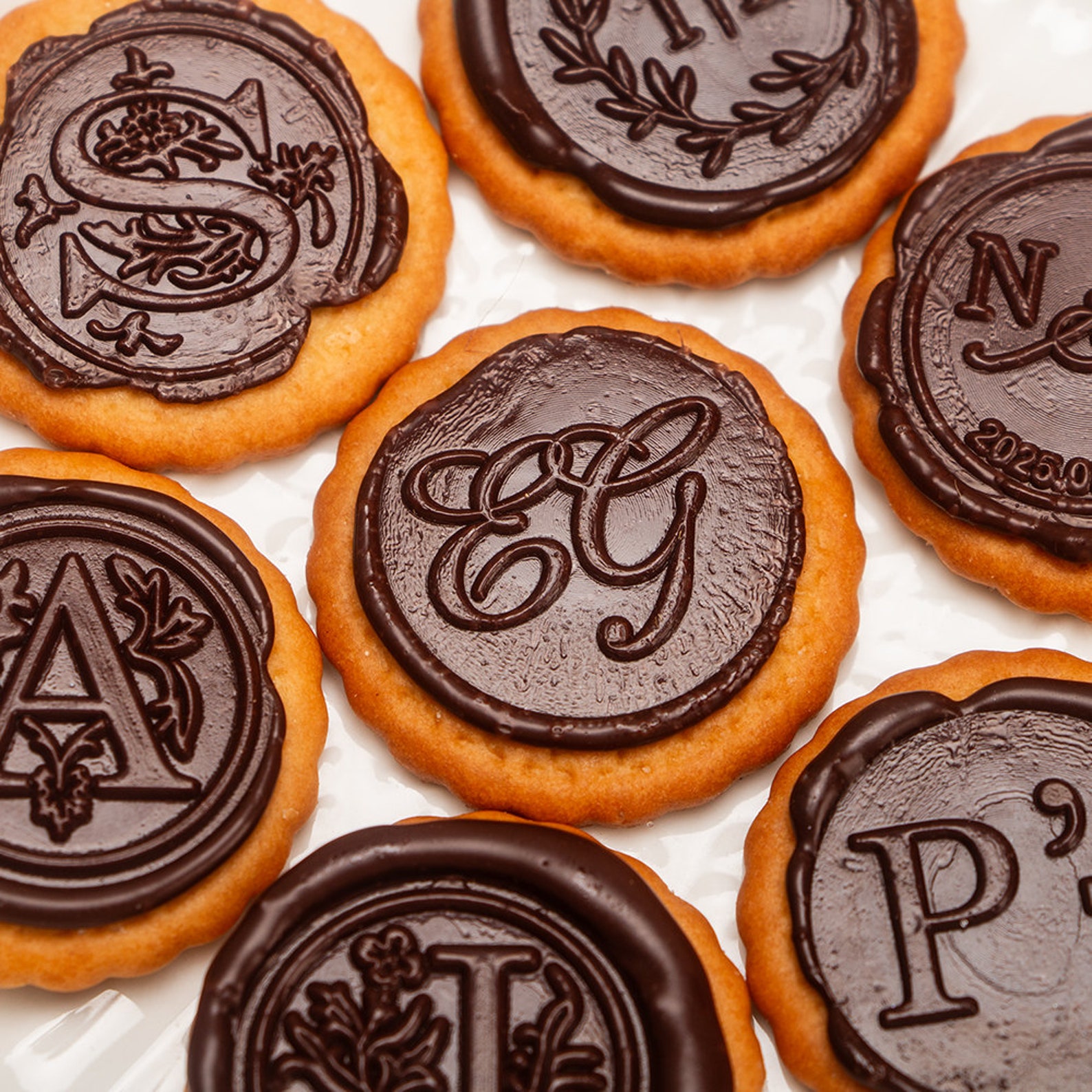 Chocolate Logo Branding, Personalized Chocolate Stamp, Custom Logo ...