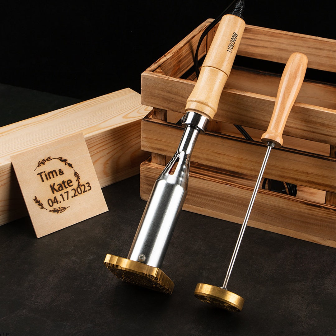 Wood Burning Stamp, Electric Wood Stamp, Custom Brand Iron Stamp ...