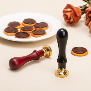 Custom Chocolate Stamp, Stamp for Chocolate, Chocolate Logo Branding ...