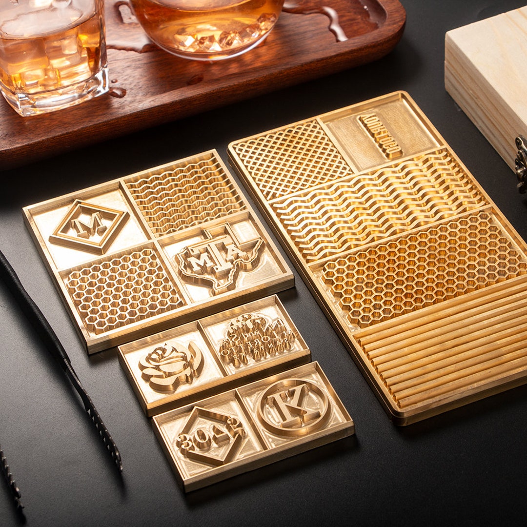 Personalized Ice Tray-custom Ice Plate-custom Ice Stamp-custom Bar Logo ...