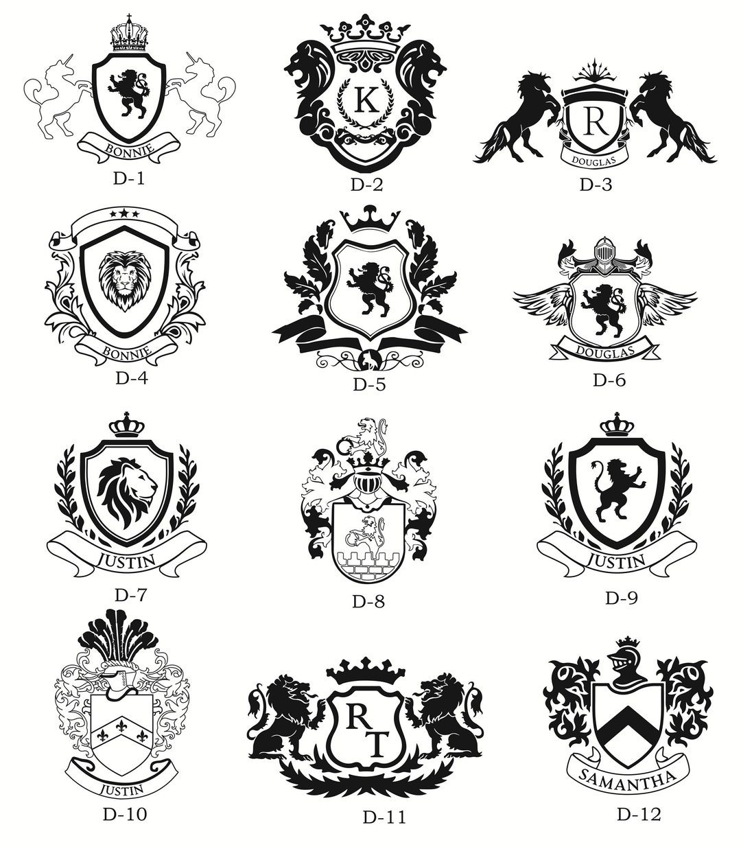 Custom Family Crest Wax Seal Family Wax Seal Gifts - Etsy