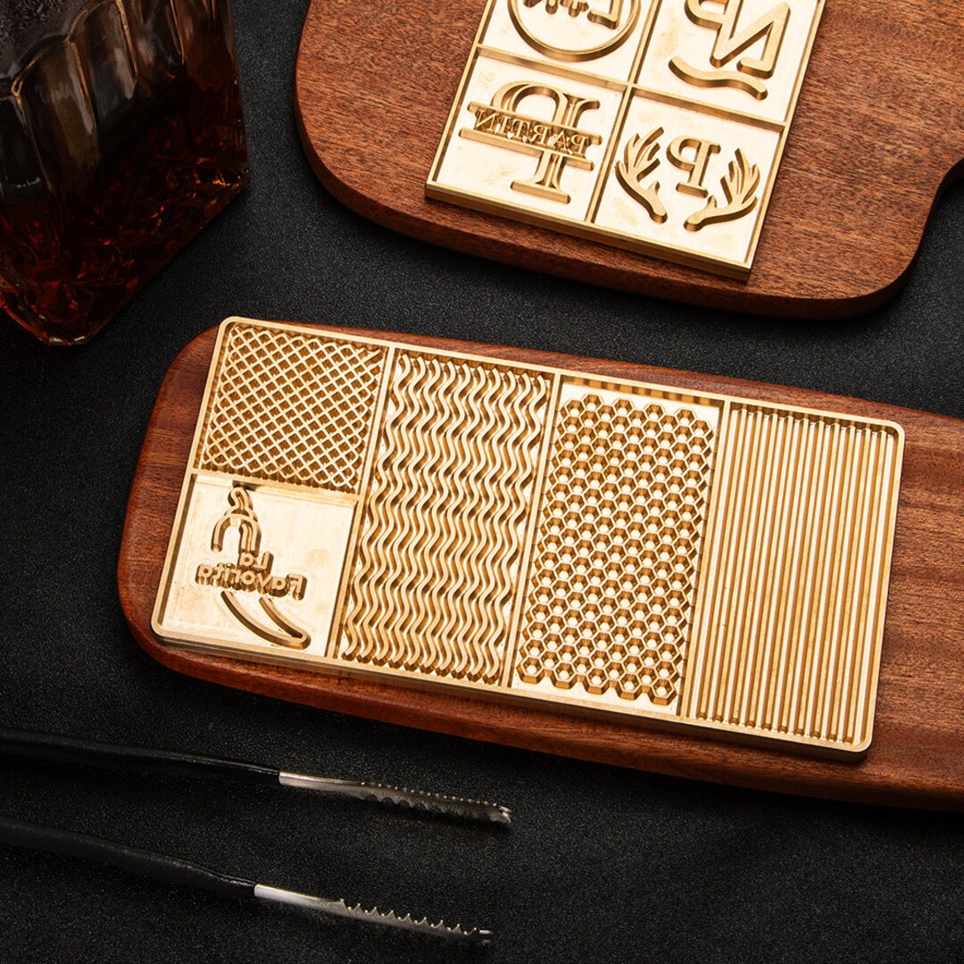 Custom Bar Logo Ice Cube Plate, Cubes Branding Stamp, Ice Stamp Custom ...