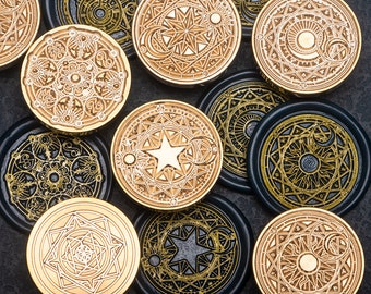 Magic Circle Wax Seal Stamp - Etsy