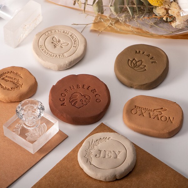 Acrylic Stamp for Pottery - Etsy