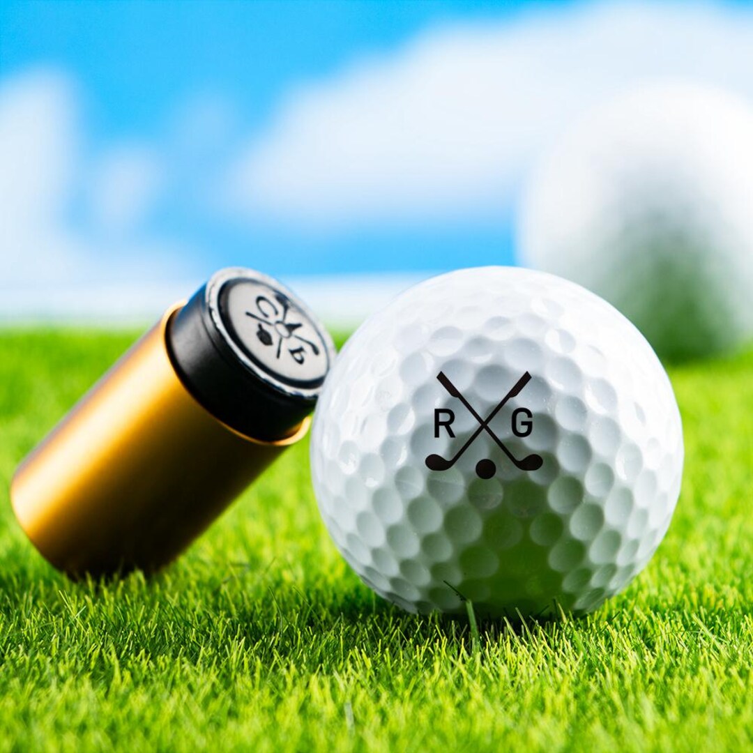 Personalized Golf Ball Stamp/ink Ball Stamp/golf Ball Marker/monogram ... Personalized Golf Ball Stamp/ink Ball Stamp/golf Ball Marker/monogram ...