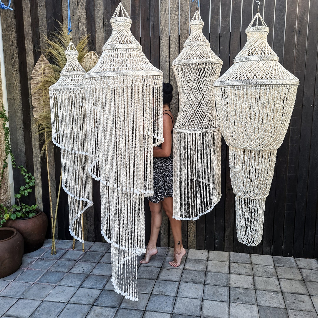 Shell Chandelier Pendant Lamp Shade Shell Lampshade Pendant - Etsy