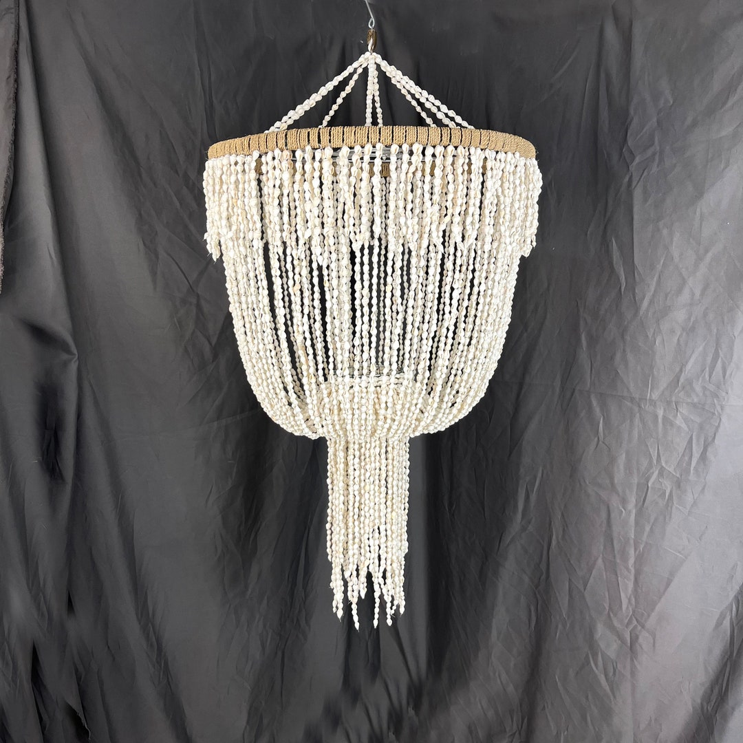 Shell Lamp Shade Pendant Light Jellyfish Shell Chandelier - Etsy